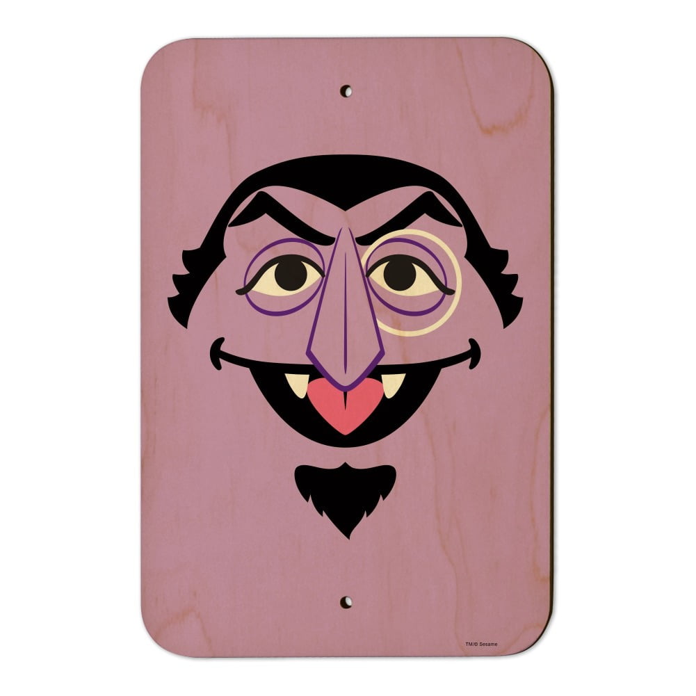 Sesame Street Count Face Home Business Office Sign - Walmart.com