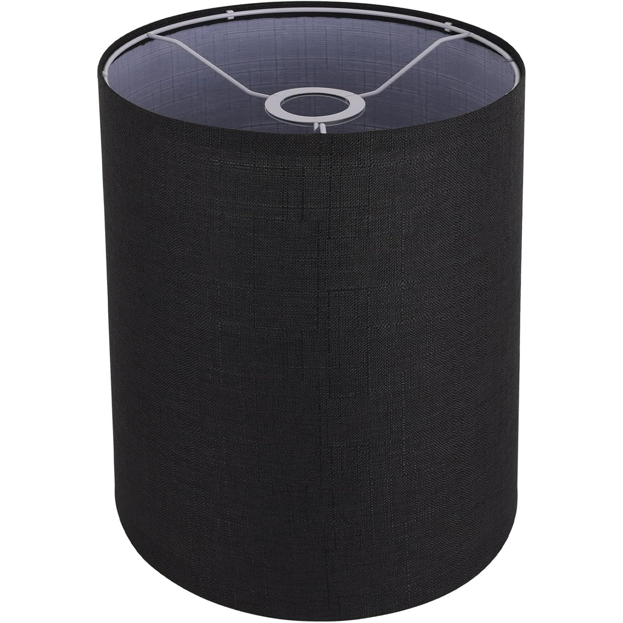 Click here for Ld Seller Black Linen Tall Drum Lampshade  10 Top... prices