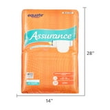 Assurance Unisex Incontinence Stretch Briefs with Tabs, Ultimate ...
