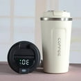 380 510ml Thermos Coffee Mug Stainless Steel Coffee Cup Temperature