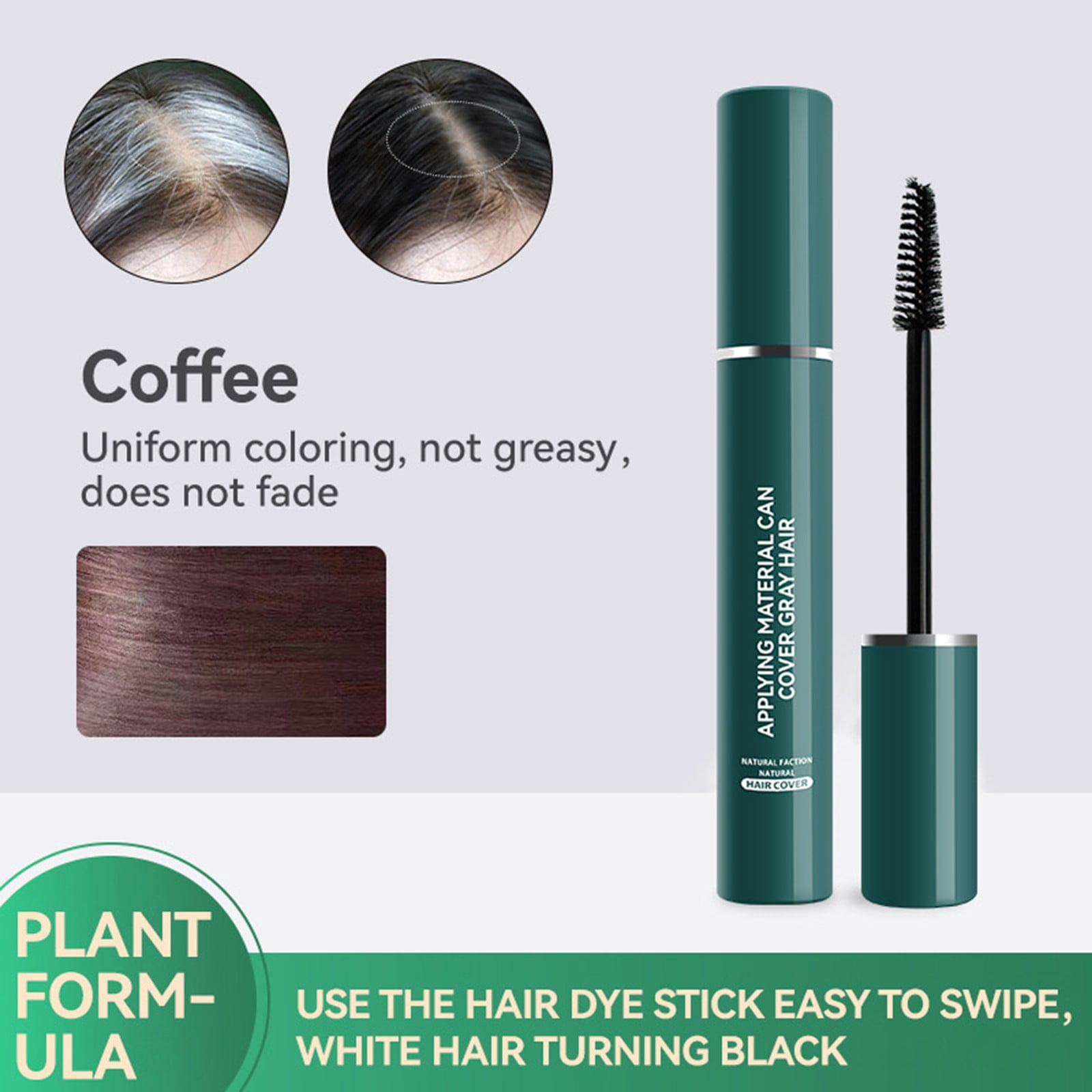 Hair Coloring Products Disposable Hair Dye Stick One Comb Hair Cover ...