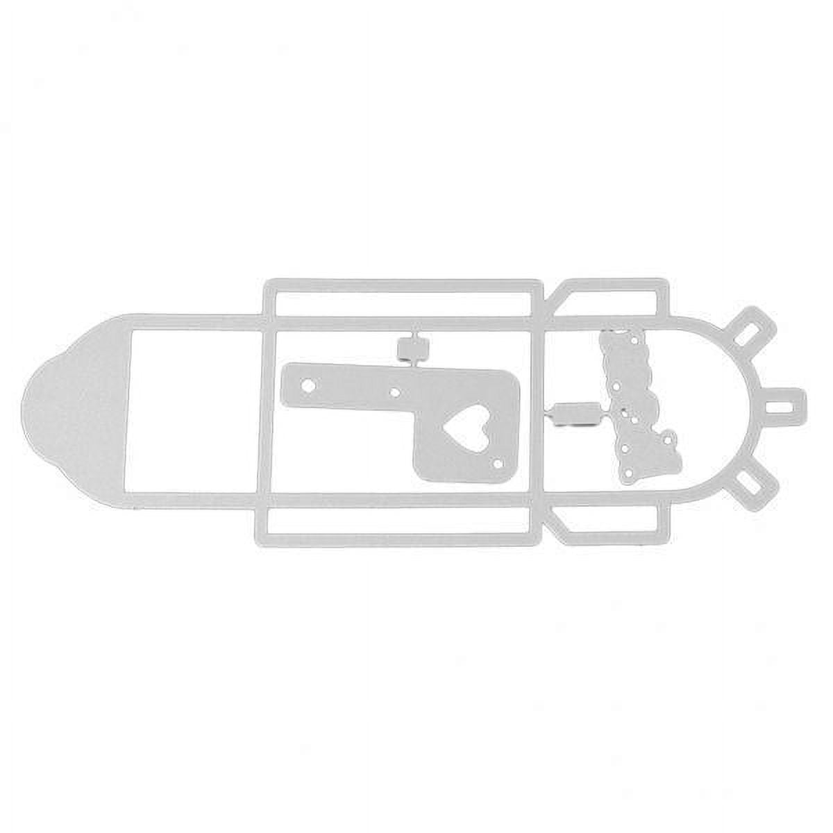 Plantilla de estampado de troquel de corte de Metal 2xMailbox para ...