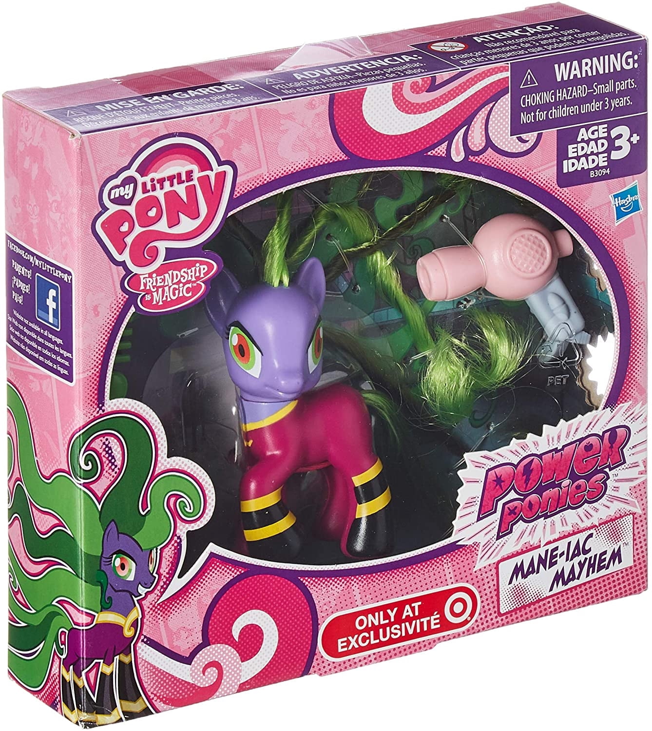 My Little Pony Power Ponies Mane-iac Mayhem Exclusivo My Little Pony My ...