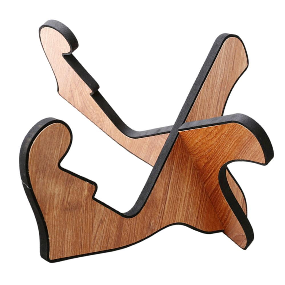 Tohuu Wooden Guitar Stand X-Frame Floor Display Multi-Instrument Stands ...