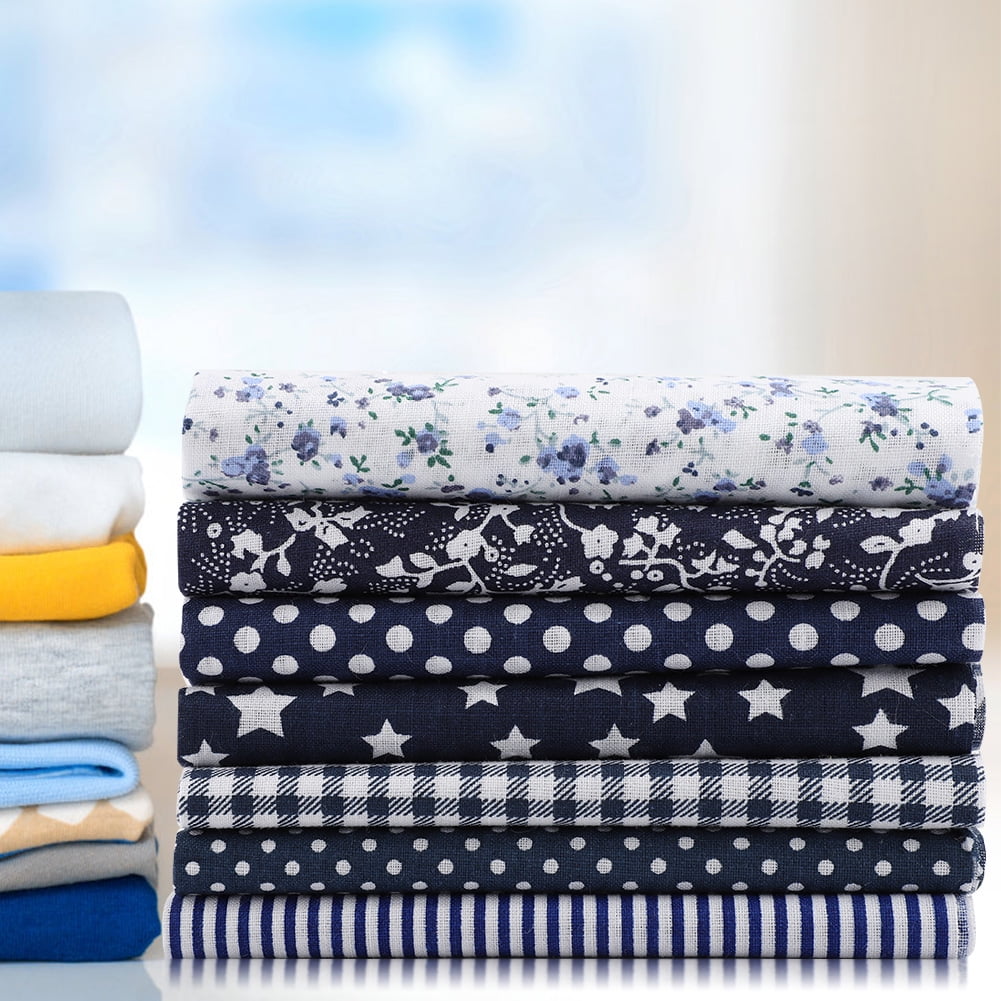 Ccdes 7PCS 25*25cm Cotton Fabric DIY Bedding Suite, Bedding Cotton ...