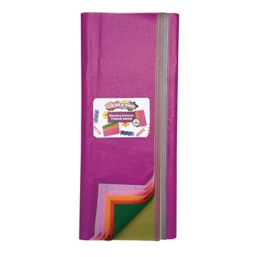 Spectra® Bleeding Art Tissue™ Paper, 20" x 30", 20 Assorted Colors, 100 ...