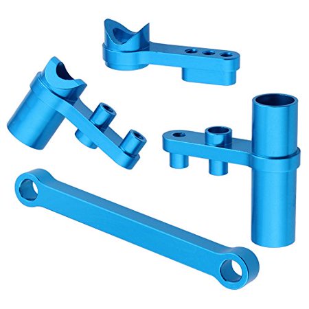 Hobbypark 122057 Aluminum Servo Saver Complete Set Ackerman Plate Blue ...