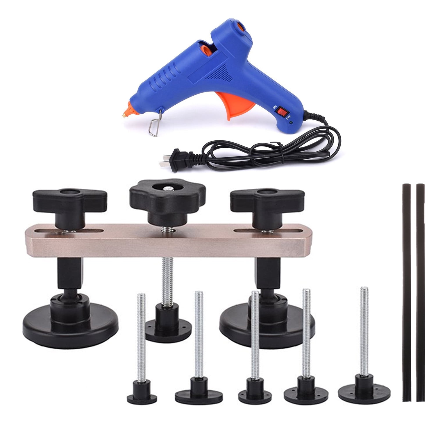 Car Body Paintless Dent Repair Removal Tools, Auto Dent Puller Kit ...