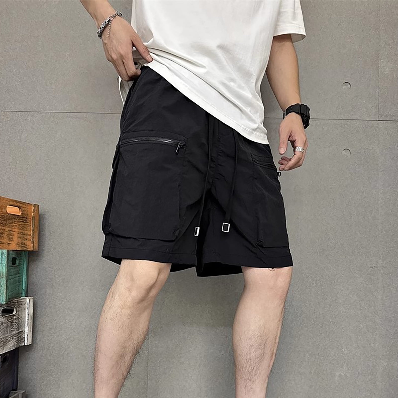 Click here for Unbranded Mens Shorts  Mens Casual Solid Color Cas... prices