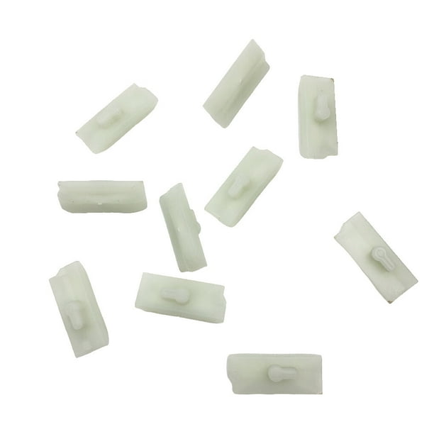 10 Pieces Chainsaw Chain Guide Strips Kit Attachments Plastic Bumper ...