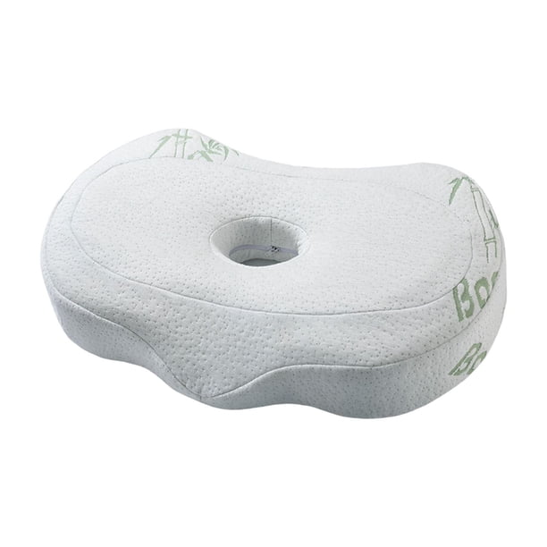Ear Piercing Pillow Breathable Neck Head traveling Sleeping Pillow with ...