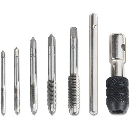 HUSERYT 6pcs Metric Hand Tap Wrench Kit T Bar Adjustable Tap Wrench ...