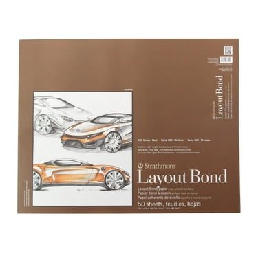 Strathmore Bristol Paper Pad, 400 Series, Smooth, 18" x 24" - Walmart.com