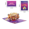 3D Pop Up Birthday Card with Light & Music – Happy Birthday Greeting ...