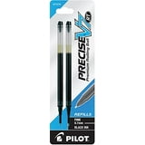 Pilot Precise V7 RT Rolling Ball, Fine Point, Black Ink 1 Pen & 4 ...