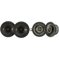 Kicker 51KSC3504 KS-Series 3.5" Coaxial Speakers with .5" tweeters w ...