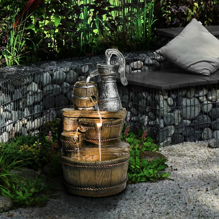 Diy Rustic Patio Fountains 24 Backyard Water Features For Your Outdoor