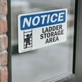 (2 Pack) Ladder Storage Area Sign - Walmart.com