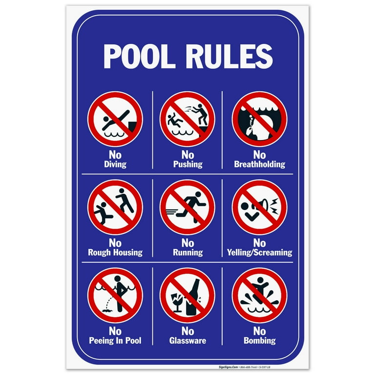 Swimming Sign
