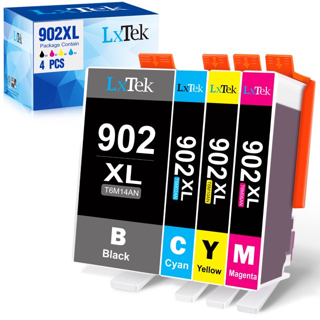 LxTek Compatible Cartridge Replacement for HP 902XL 902 902 XL ...