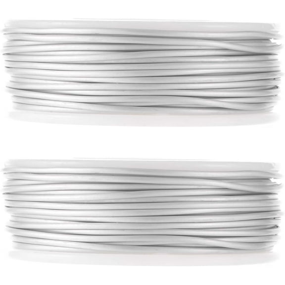 65.6 Feet 3mm Aluminum Wire, Bendable Metal Craft Wire, Armature Wire ...