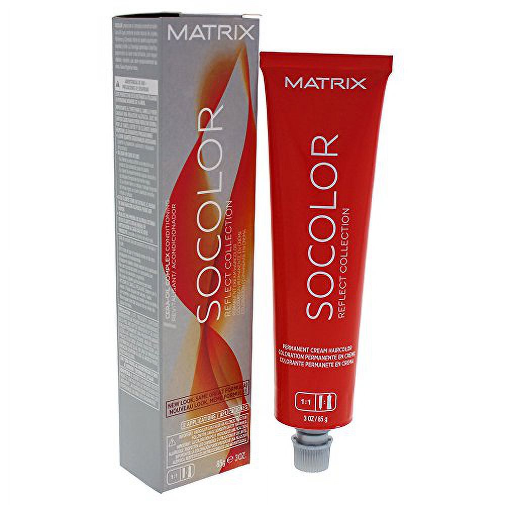 Colección de crema de color para el cabello MATRIX SoColor Reflect, 8Cc ...