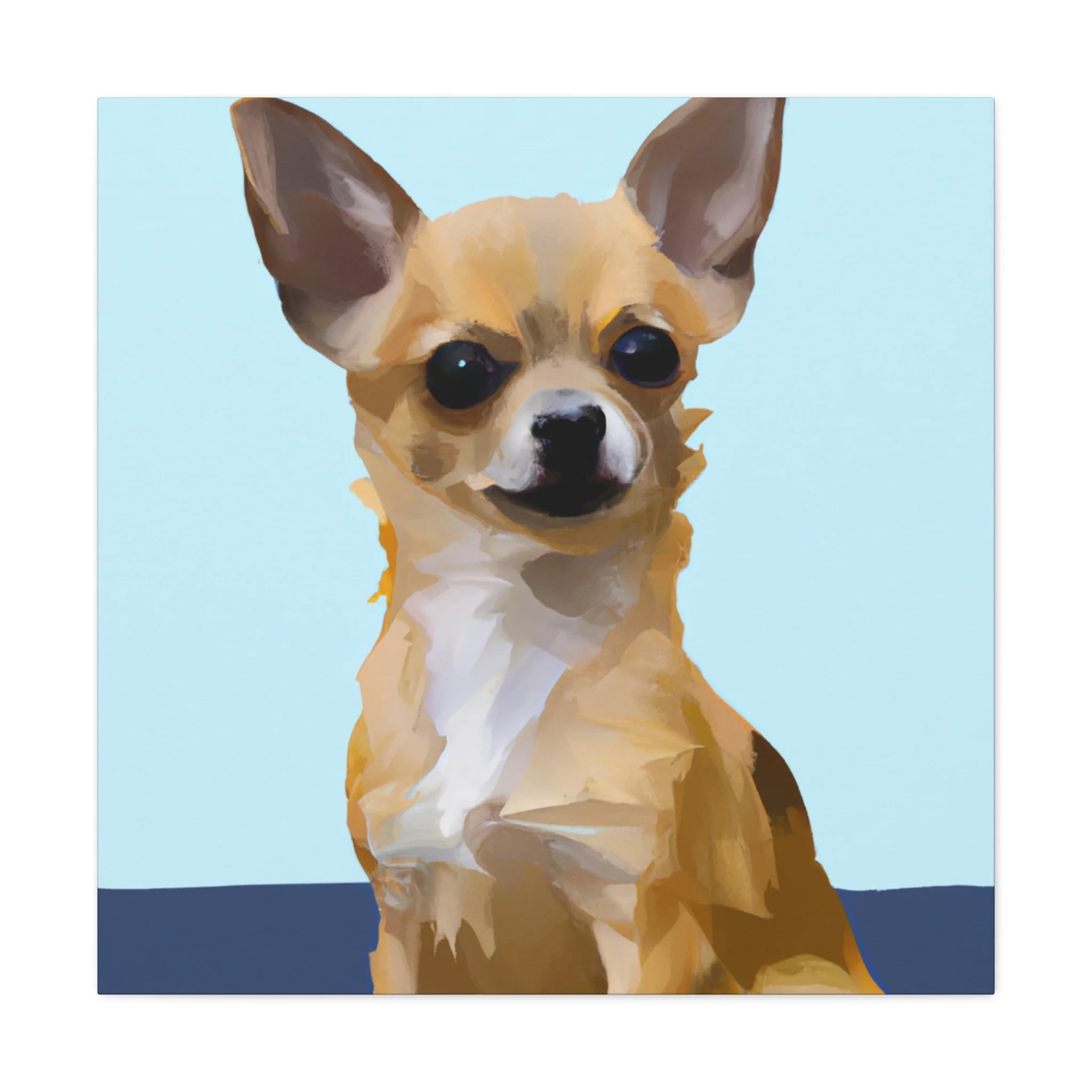 Chihuahua Minimalism Dream - Canvas - Walmart.com