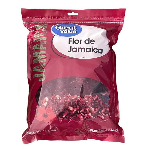 Jamaica Great Value Flor de jamaica 1 kg | Walmart en línea