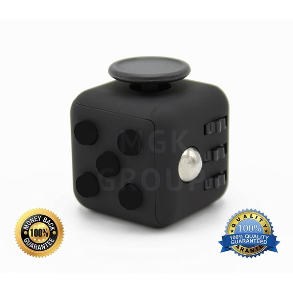 Appash Fidget Cube, Stress and Anxiety Relieving Toy, Soft Rubber ...