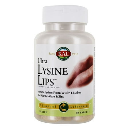 Kal - Ultra Lysine Lips - 60 Tablets | Walmart Canada