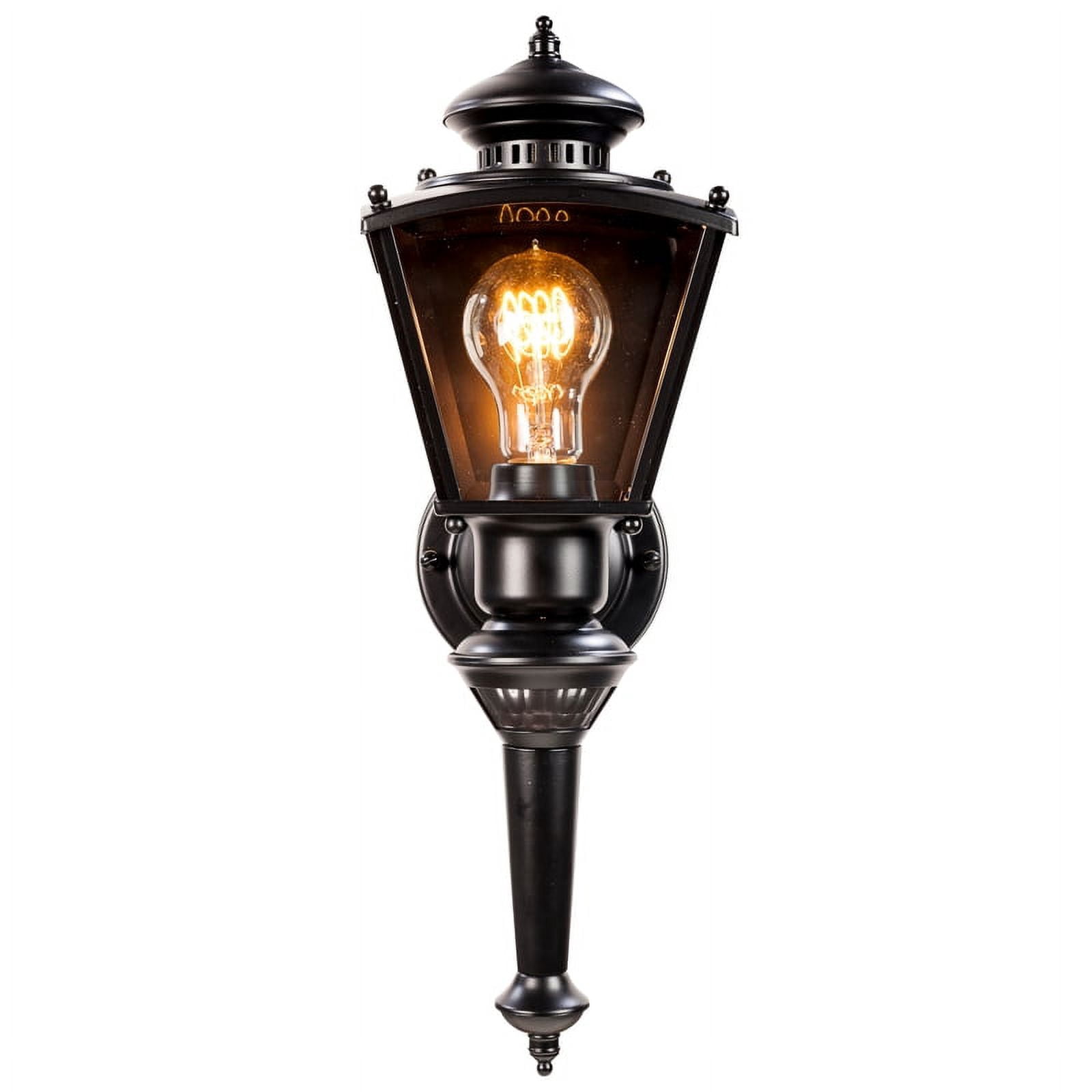 Heath Zenith Motion Activated Outdoor Ceiling Light 5 In Blk | Shelly ...