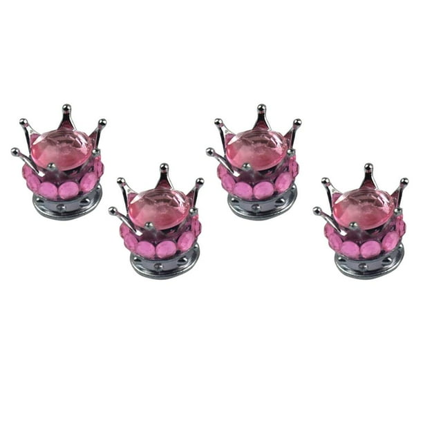 4 Piece Bling Vehicle Decor Princess Tire Air Stem - Walmart.ca
