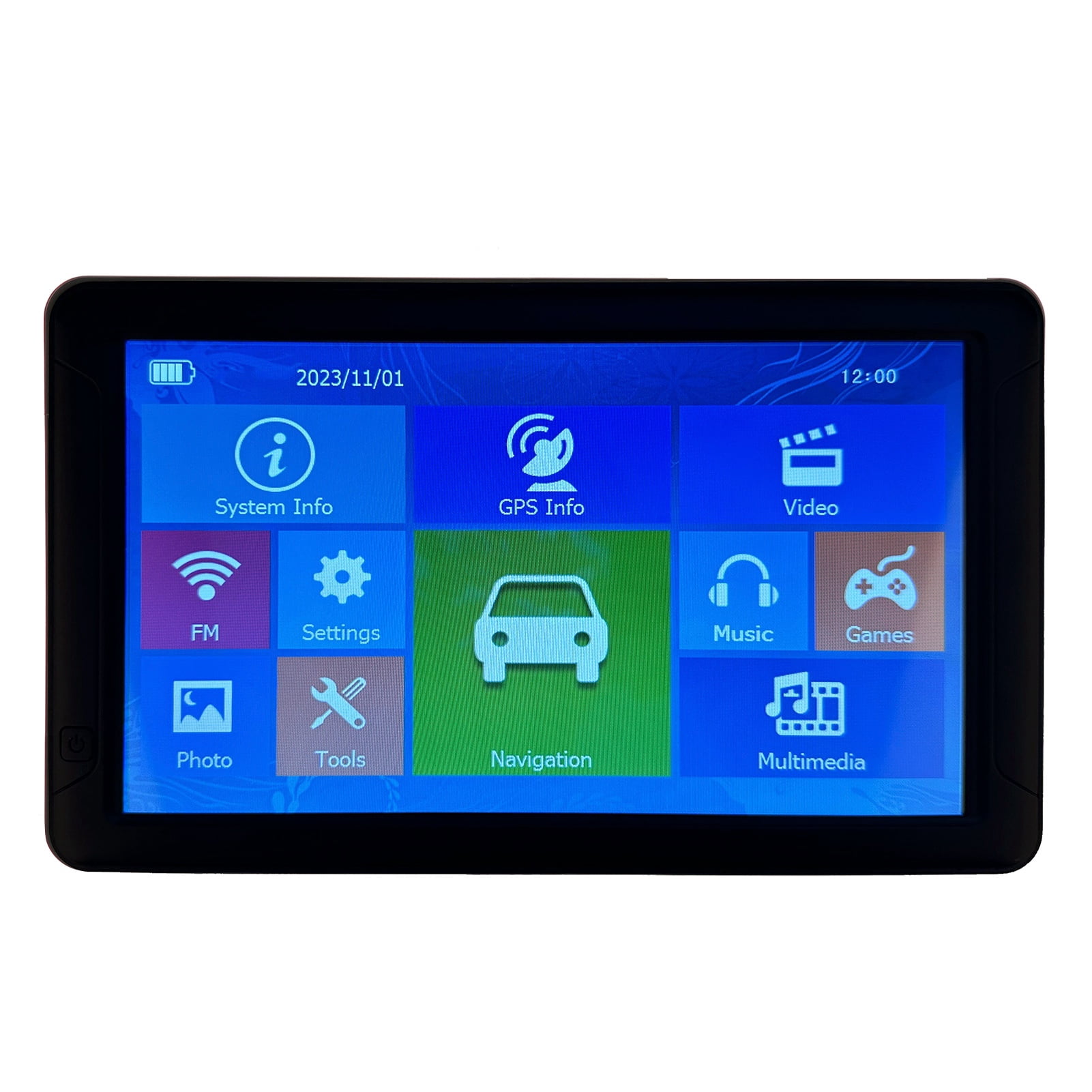 NaveGación GPS de Pantalla Tactil, Navegación GPS de Automóvil 8GB ...