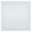 R24 Decorative Styrofoam Adhesive Ceiling Tile, Plain White, 8 Piece ...