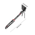 Agiufgs Garden Hand Hoe, Dual- with Sharp Hoe and Three-Prong Rake, for ...