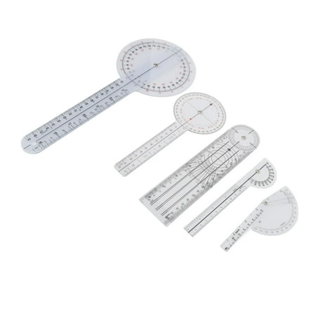 Spinal Goniometer,5 PCS Orthopedic Angle Orthopedic Goniometer ...