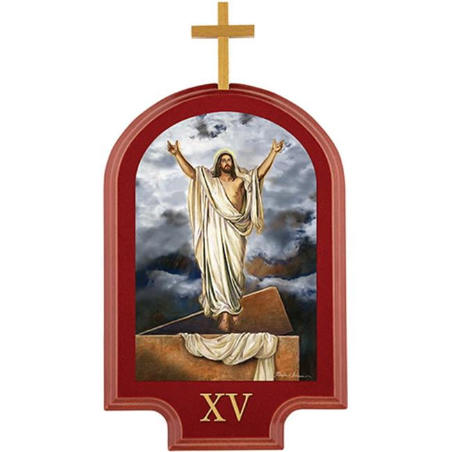 CB Catholic 633-MA Stations of the Cross Plaques - Set of 15 - Walmart.com