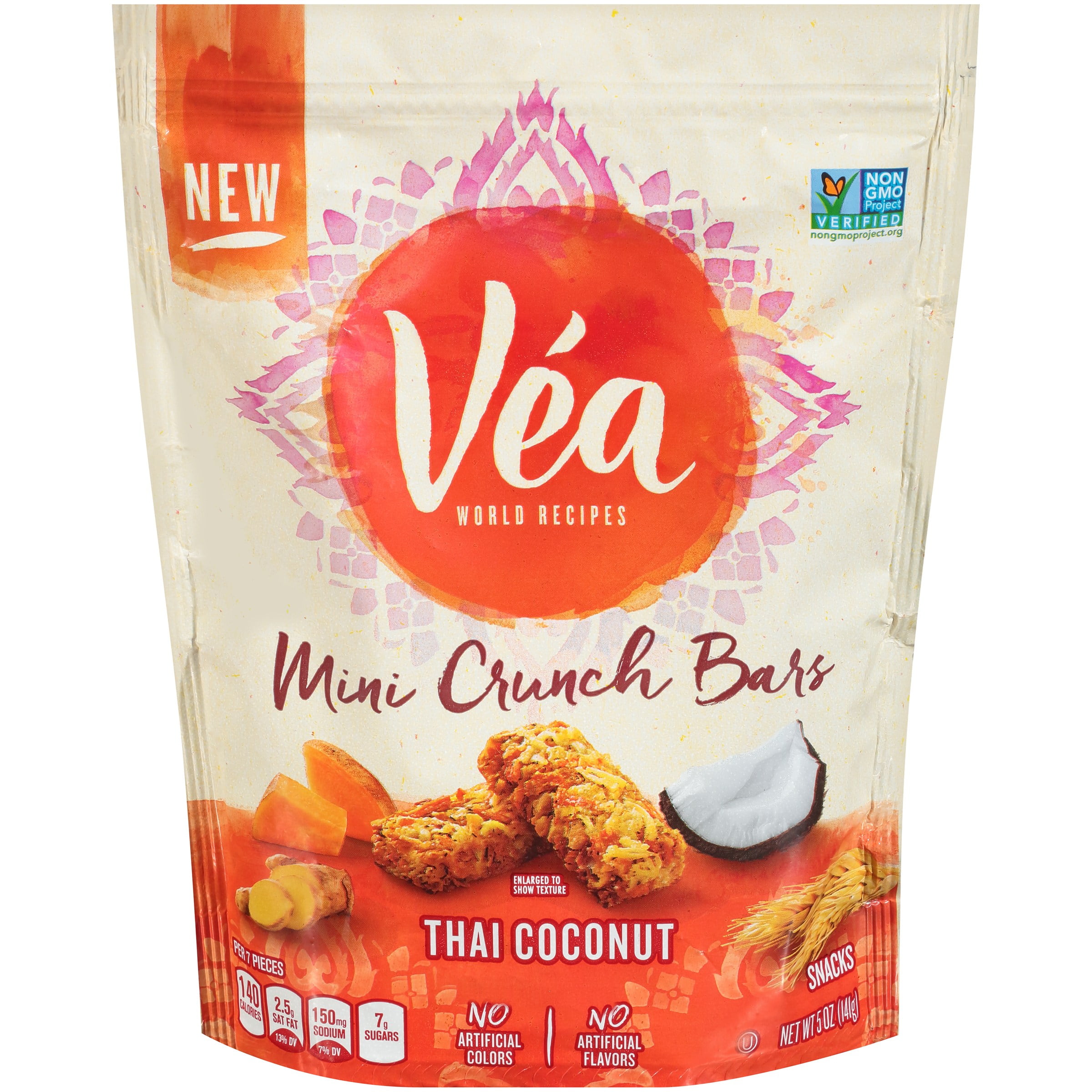 Vea Thai Coconut Mini Crunch Bars, 5 Oz. - Walmart.com - Walmart.com