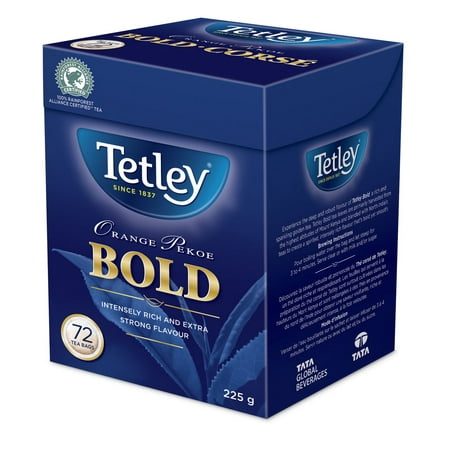 Tetley Orange Pekoe Bold Tea - Walmart.ca
