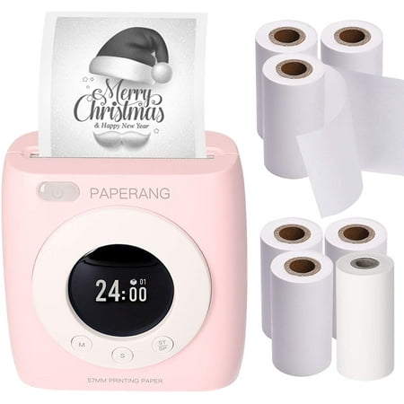PAPERANG P2S Mini Pocket Wireless BT Thermal Printer Portable Mobile ...