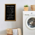 Farmhouse Bathroom Wall Decor - Funny Bathroom Signs with Rules and ...