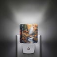 Deer Plug-in LED Night Lights Mount Leaves Forest River Auto Dusk-to ...