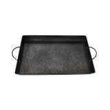 Better Homes & Gardens Dark Galvanized Rectangular Tray - Walmart.com