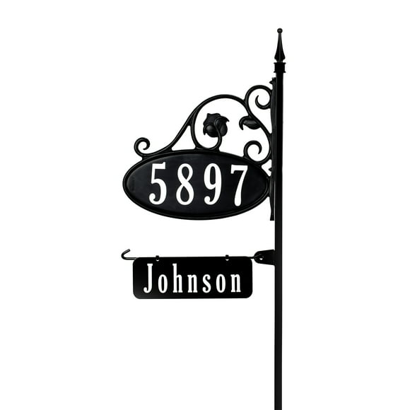 911 Address Reflective Sign
