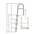 Snap-Lock Swimming Pool Deck Ladder Model SLD Taupe - Walmart.com