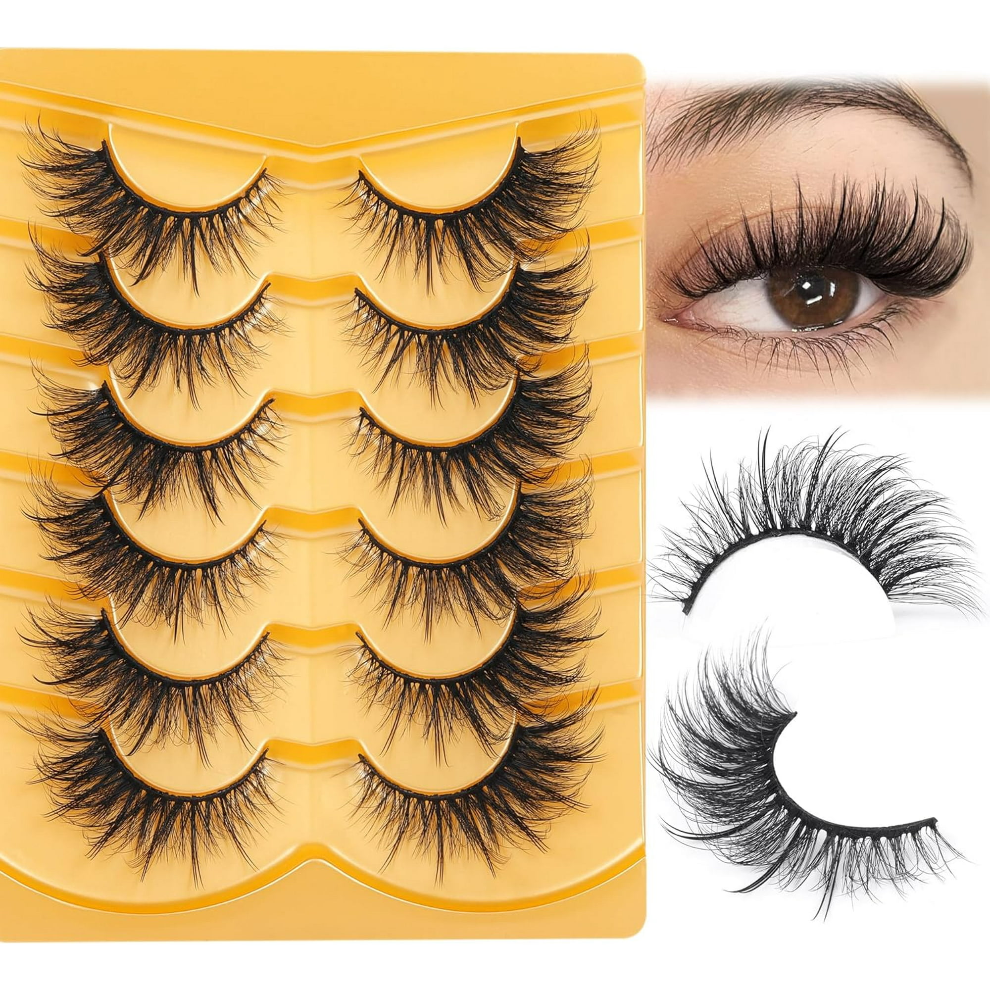 Click here for Xinqihang Mink Lashes Natural Look Wispy False Eye... prices