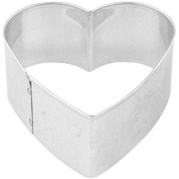 Heart Cookie Cutter - 2 Inches - Walmart.com