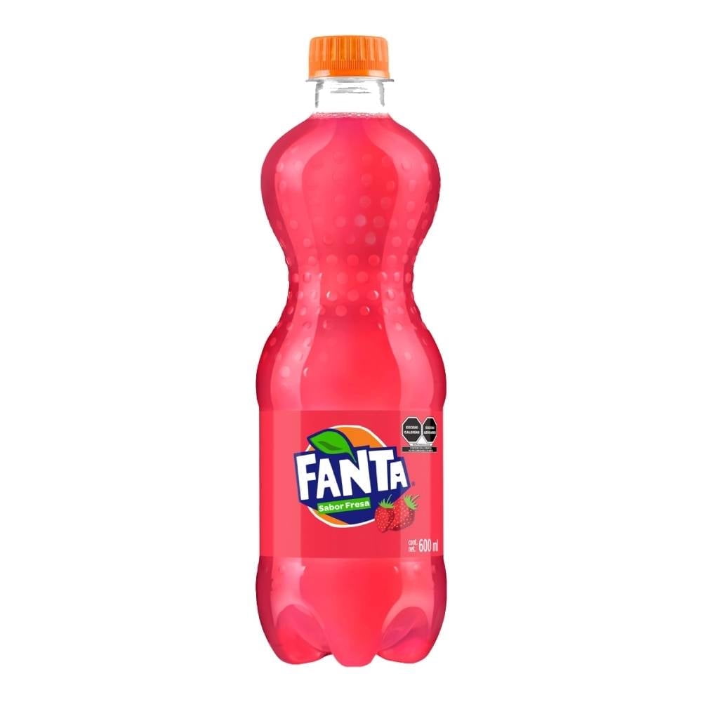 Refresco Fanta sabor fresa 600 ml | Walmart en línea