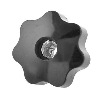 Black 40mm Diameter Head 8mm Diameter Female Thread Clamping Knob ...