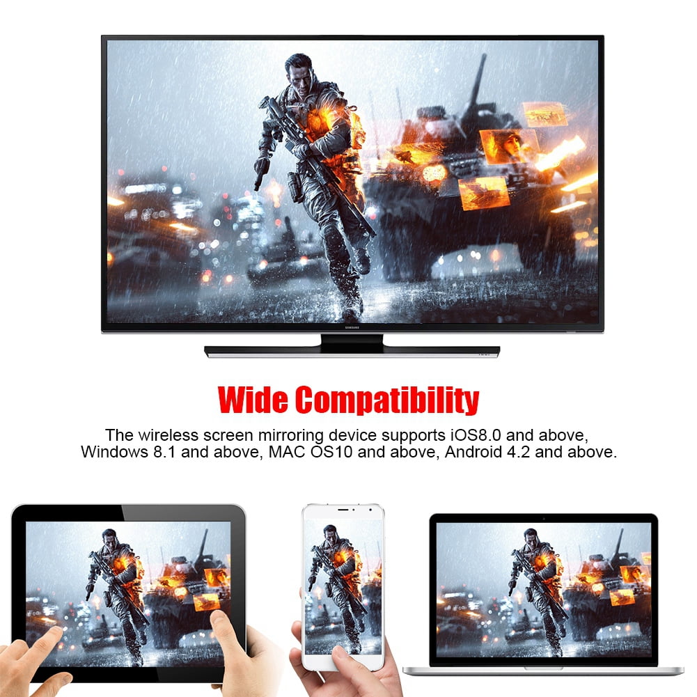 Dongle Miracast HD Images Wireless Screen Mirroring Long Distance ...